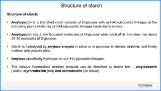 Carbohydrates - Disaccharides and Polysaccharides | PPTX