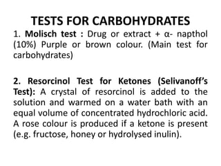 Carbohydrates | PPTX
