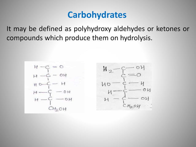 Carbohydrates - Defination, Classification | PPT