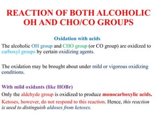 Reactions Of Carbohydrates | PPTX