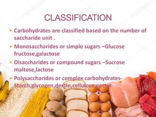 Carbohydrates structure and properties | PPTX
