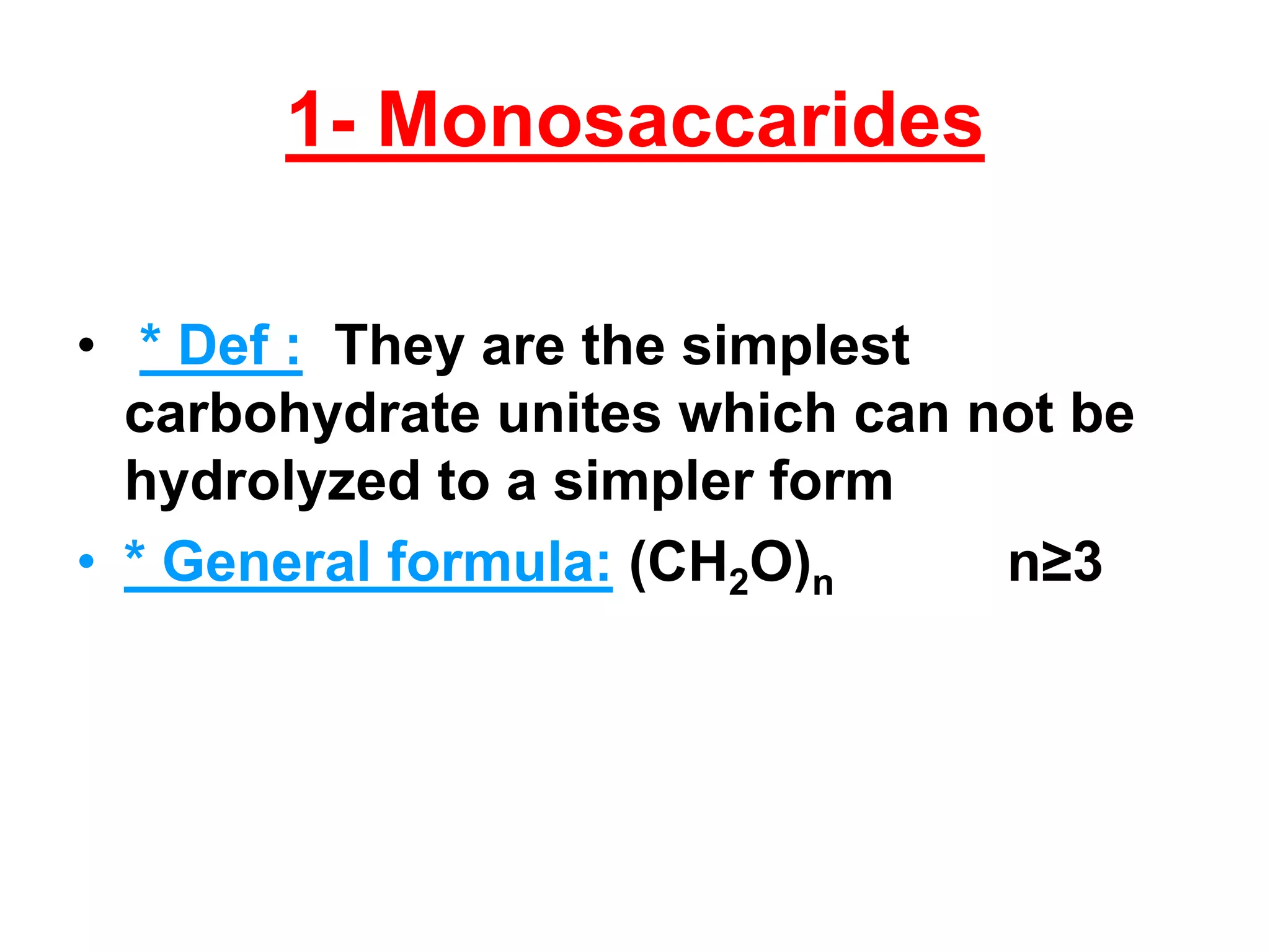 Carbohydrate structure | PDF