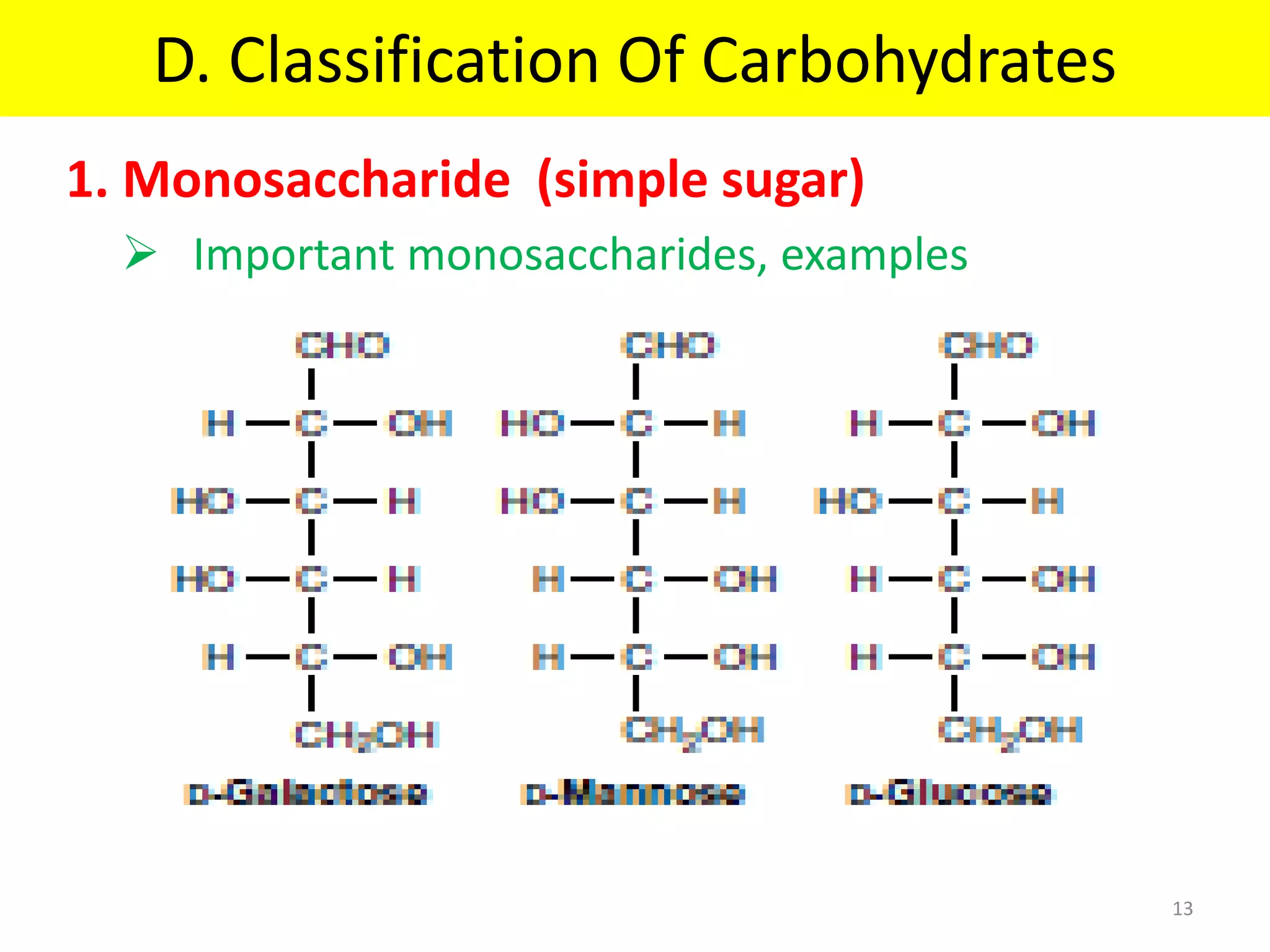 Carbohydrate structure | PPTX