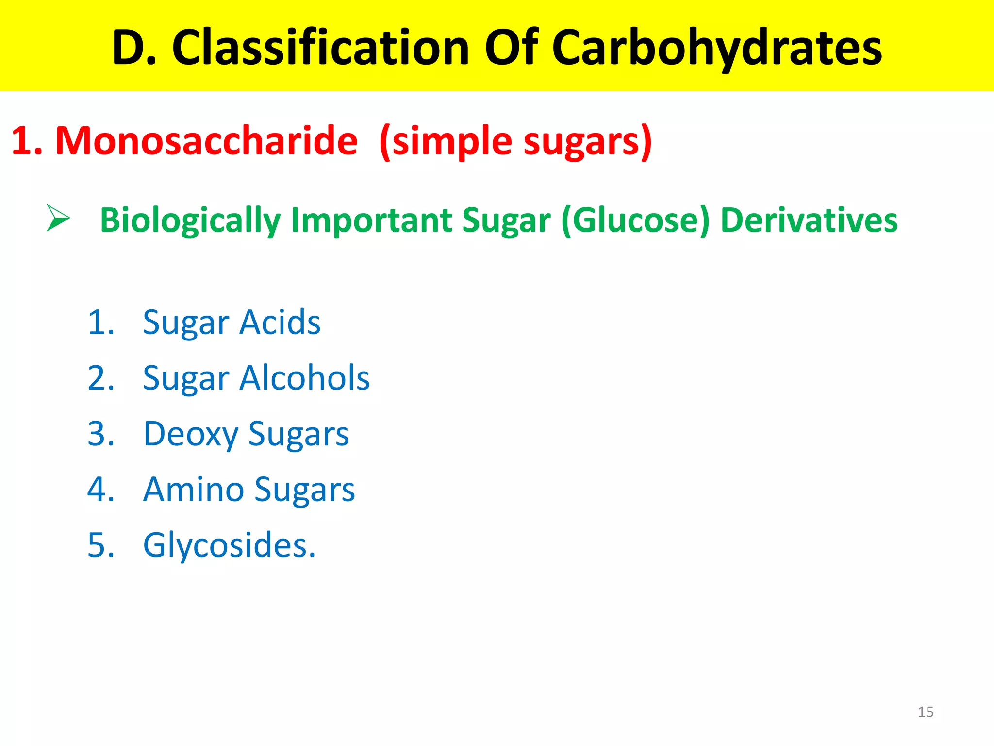Carbohydrate structure | PPTX