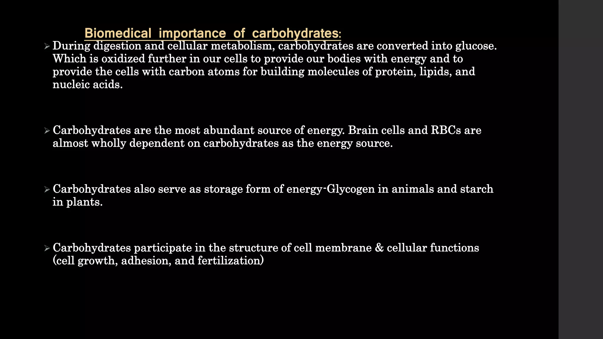 Carbohydrates | PPTX