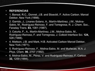 Carbon activado | PPTX