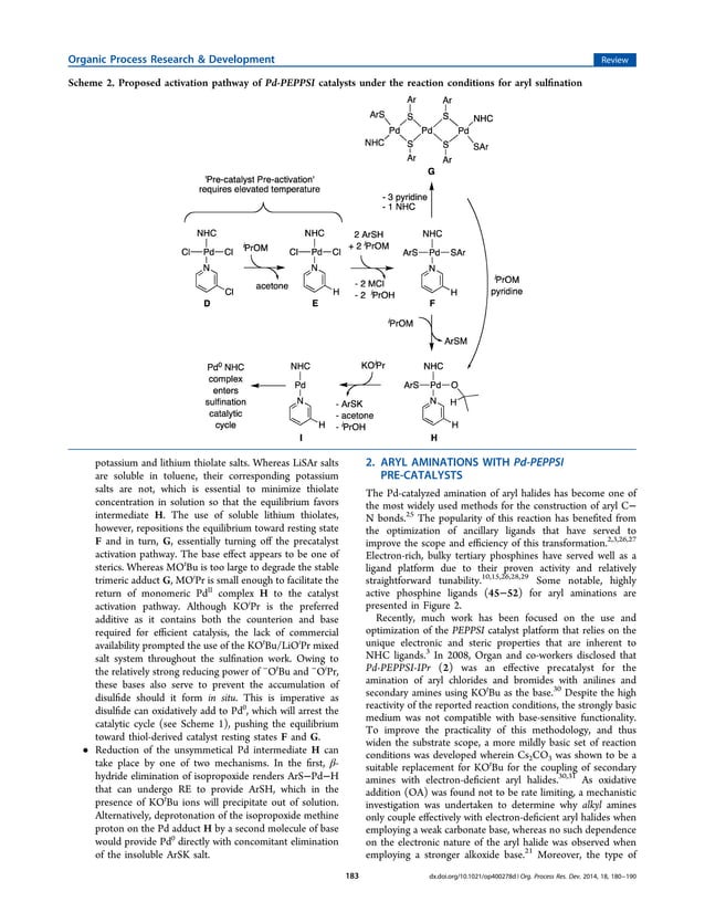 Carbon−Heteroatom Coupling Using Pd-PEPPSI Complexes (1) | PDF