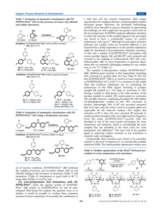 Carbon−Heteroatom Coupling Using Pd-PEPPSI Complexes (1) | PDF