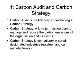 Carbon Audit | PPT
