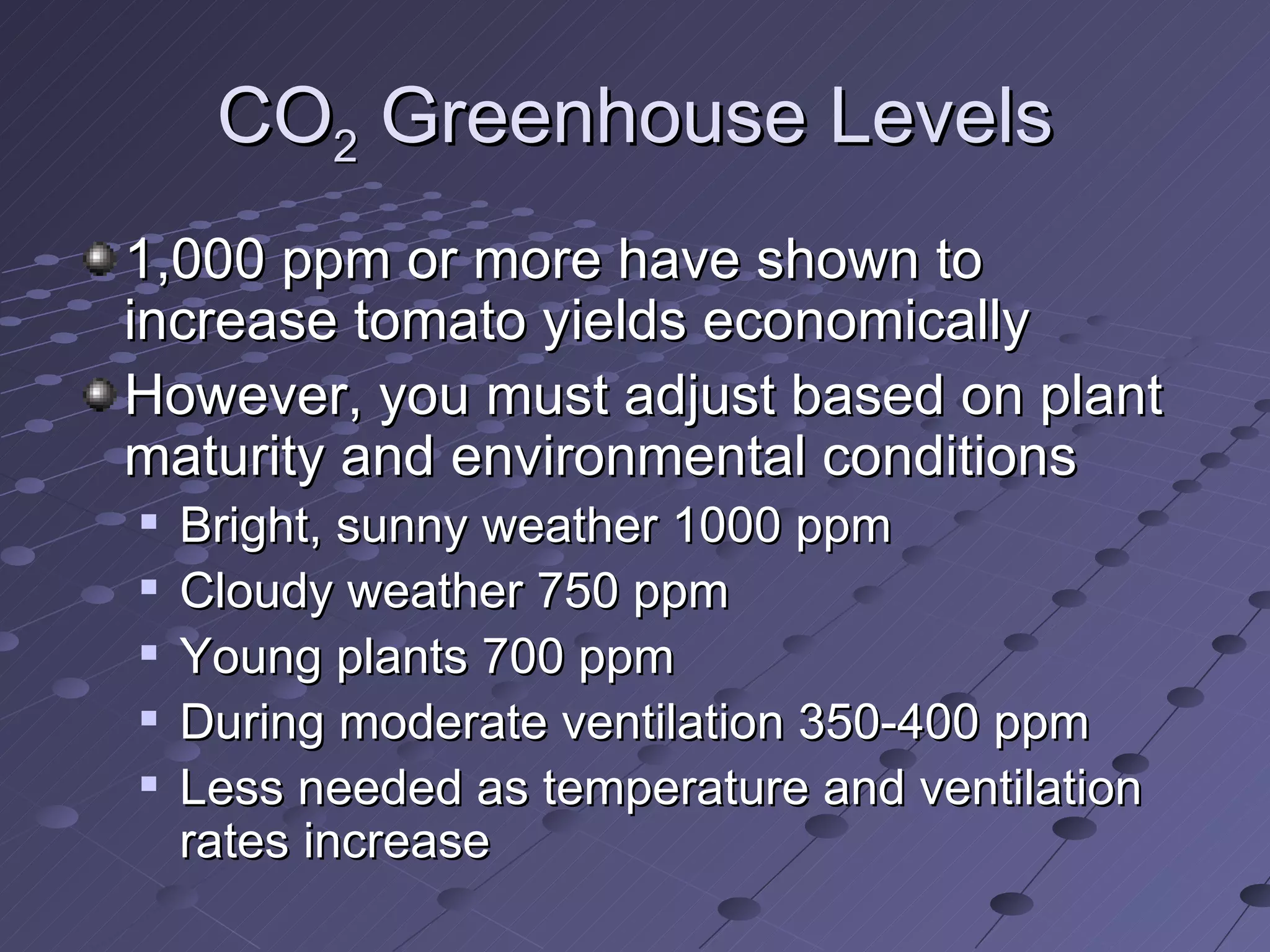 Carbon Dioxide Fertilization | PPT