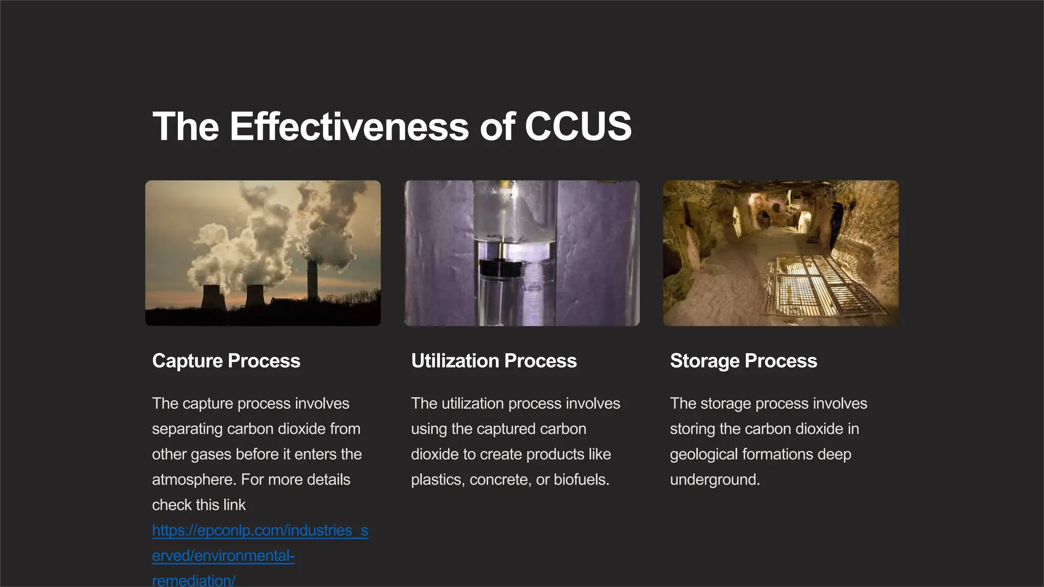 Carbon Mitigation Technologies: CCUS Carbon Capture, Utilization, and Storage | PPTX