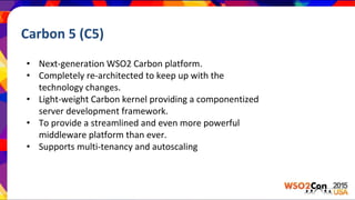 WSO2Con USA 2015: Carbon 5: A Preview | PPT