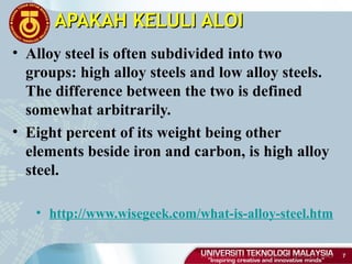 Carbon & alloy steel | PPT