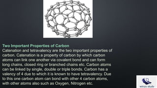 Carbon and its com;ound one shot class 10 | PPT