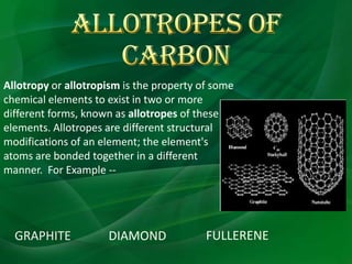 Carbon and its compounds | PPTX