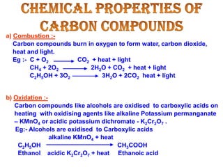 Carbon and its compounds | PPSX