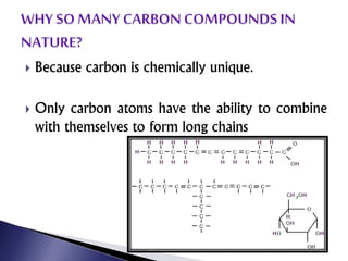 Carbon and its compounds | PPTX | Chemistry | Science