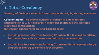 Carbon and its compounds study materials | PPT