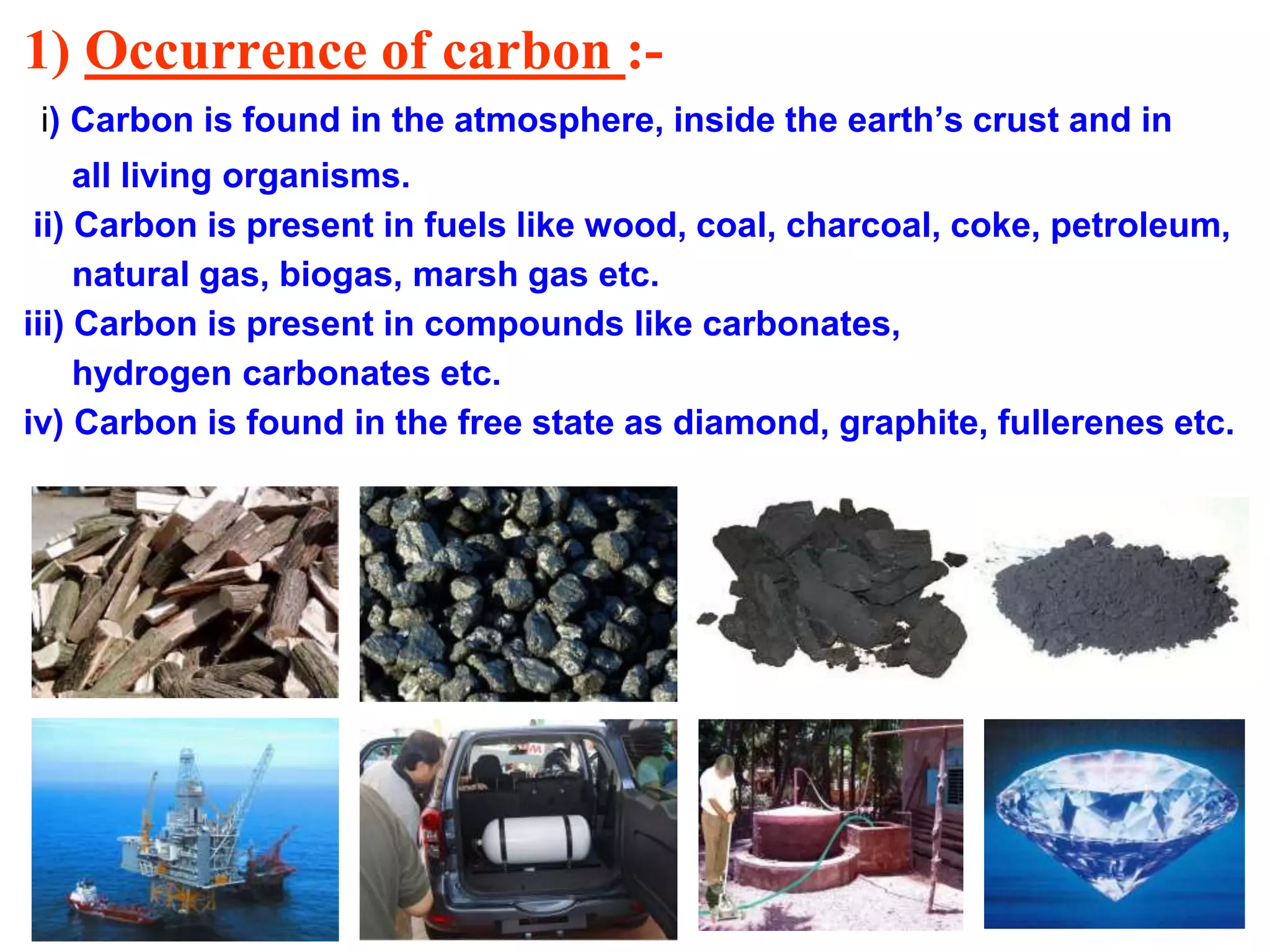 Carbon and its compounds ppt | PPT