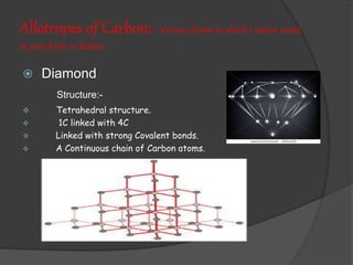 Carbon and its importance by jeswant gembali | PPT