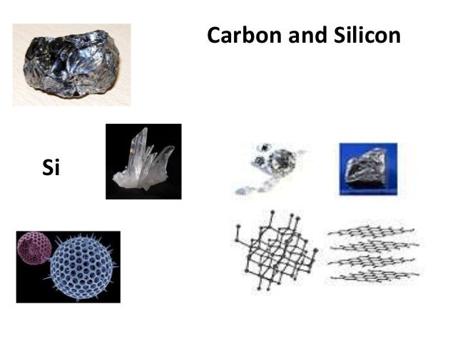 Carbon and silicon1