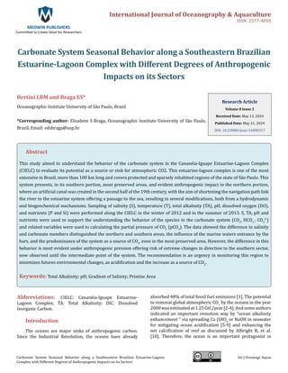 carbonate-system-seasonal-behavior-along-a-southeastern-brazilian-estuarine-lagoon-complex-with ...