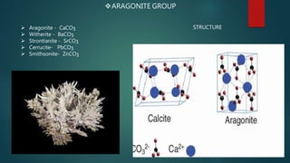 Carbonategroup of mineral | PPTX