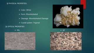 Carbonategroup of mineral | PPTX