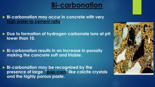 Carbonation of concrete | PPTX