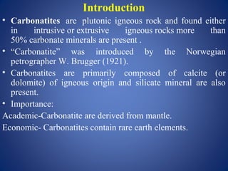 Carbonatites | PPT
