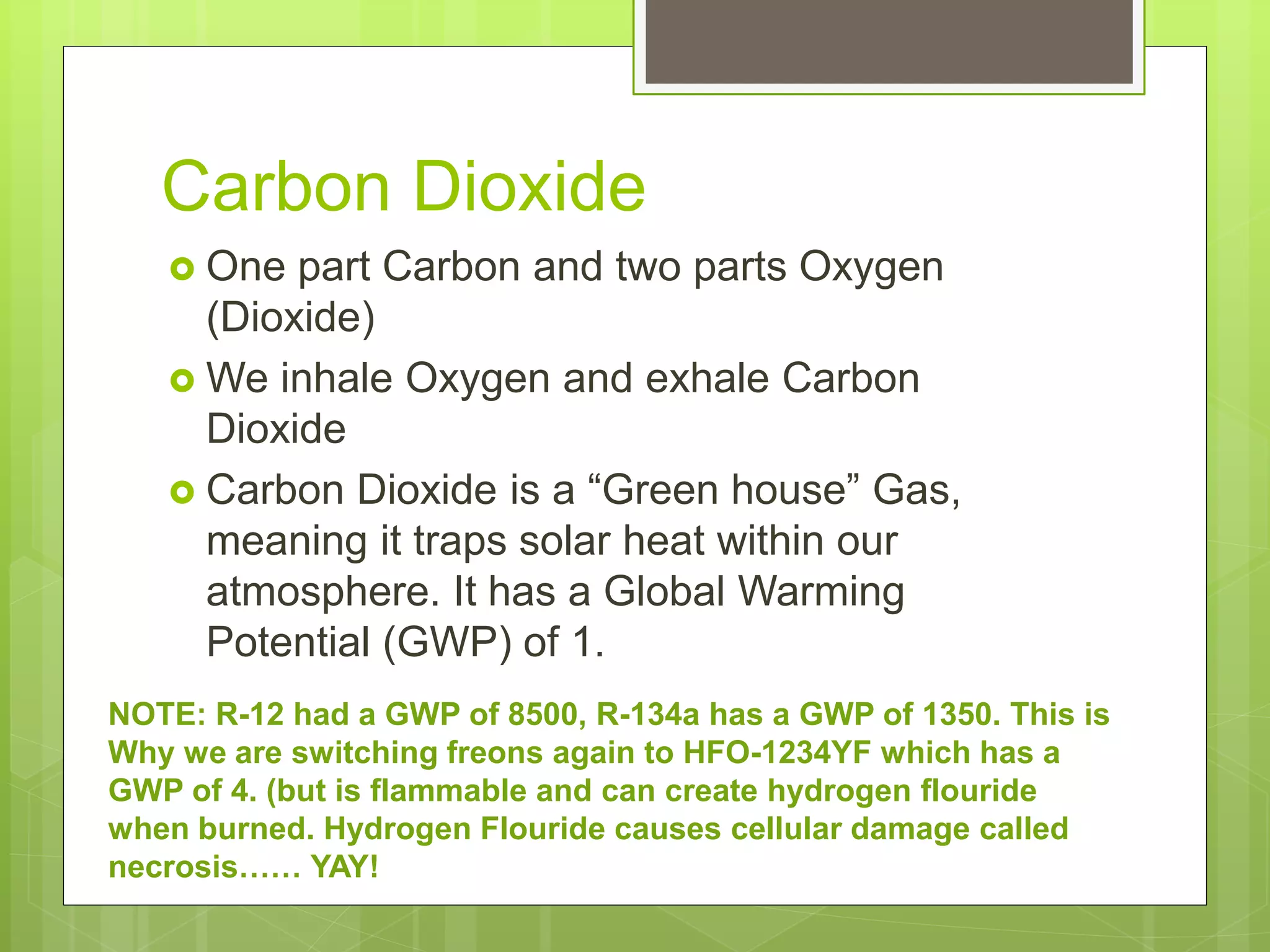 Carbon based fuels and the environment | PPTX