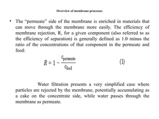 Carbon based nanomaterials and membrane process.pptx
