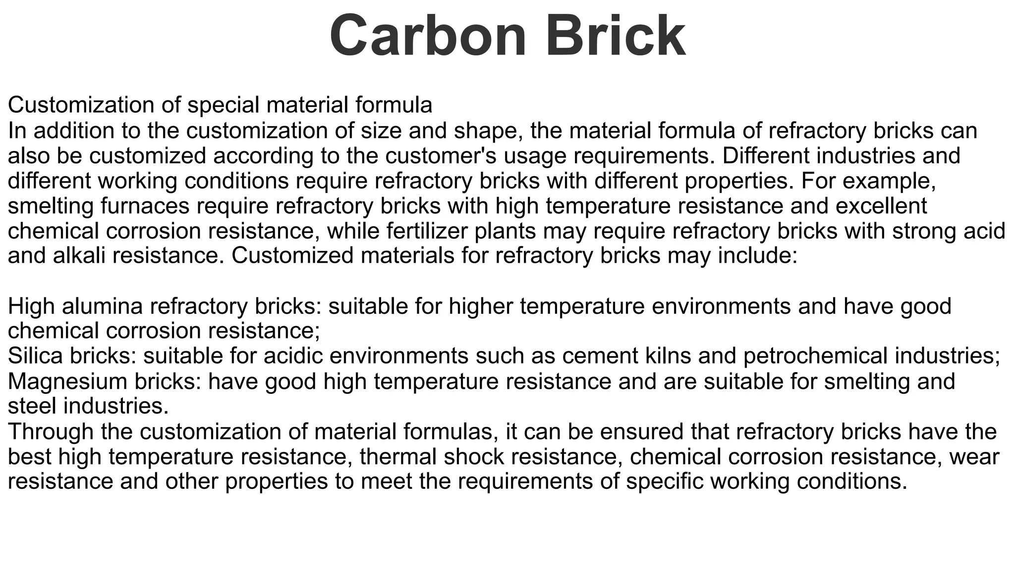 Carbon brick Energy efficient material for construction | PDF