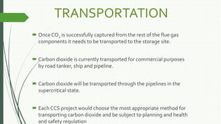 Carbon capture and sequestration | PPTX