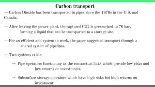 Carbon capture and storage | PPTX