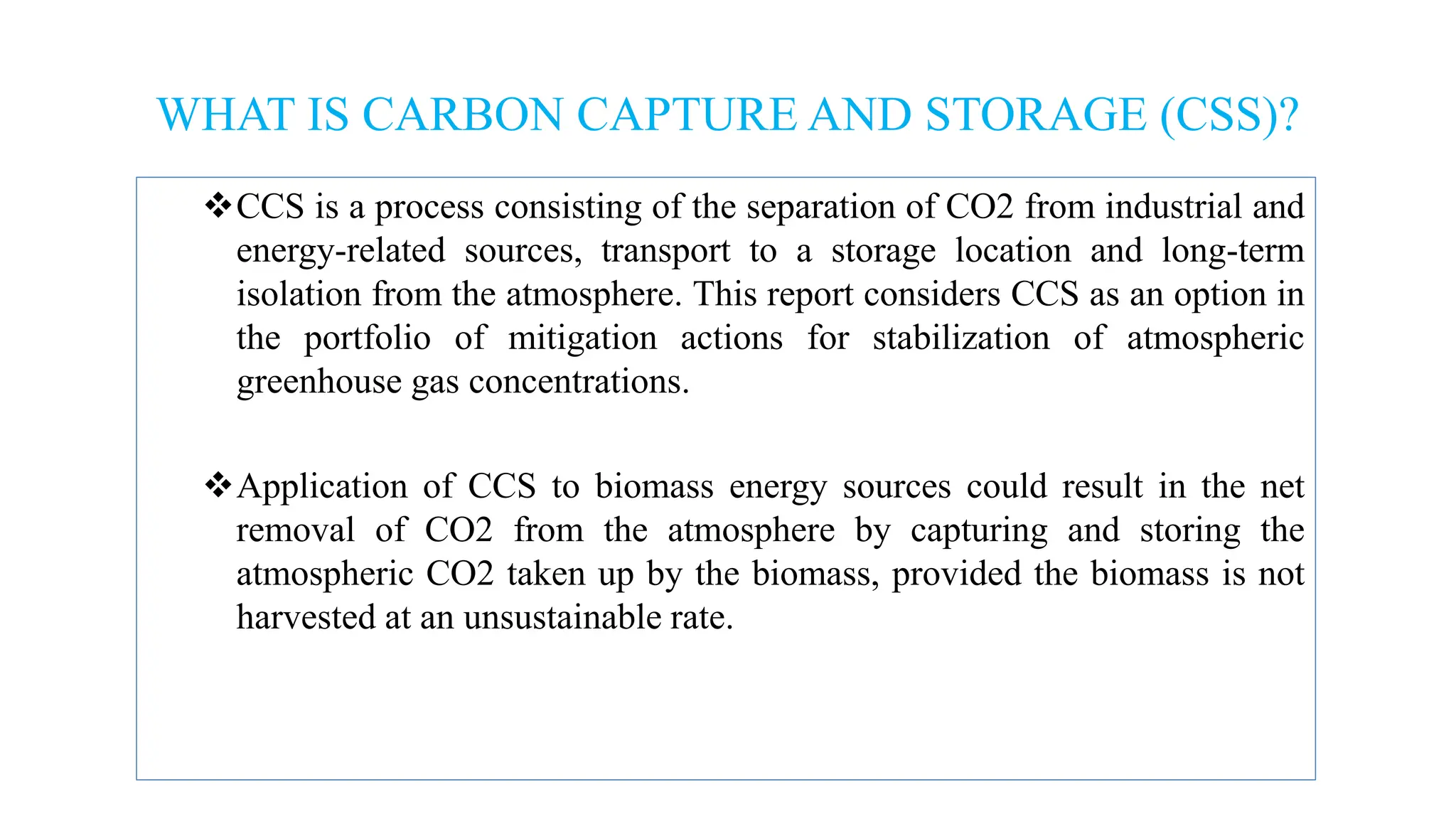 CARBON CAPTURE AND STORAGE.ppt FOR COLLEGEx | PPTX
