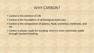 Carbon chemistry | PPTX | Chemistry | Science