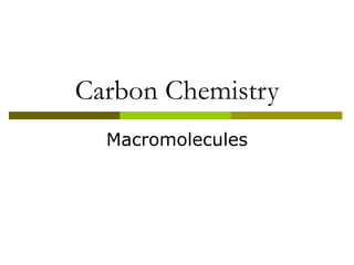 Carbon_Chemistry slides for chemistry of science | PPT