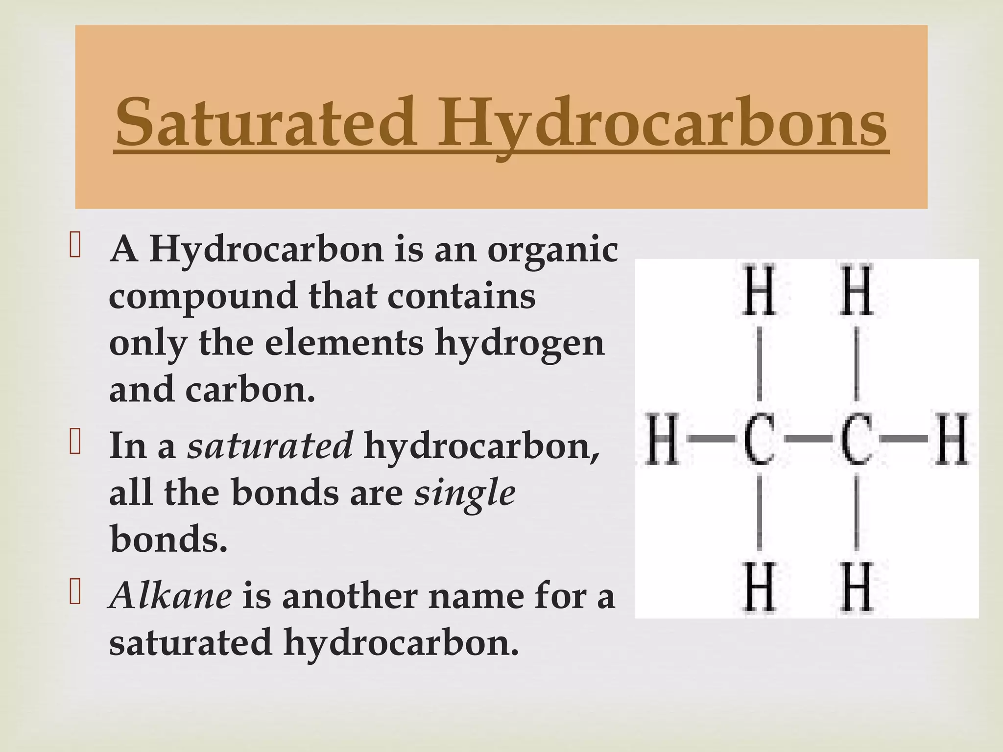 Carbon compounds (ppt) | PPT