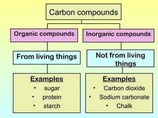 Chapter 4 Carbon Compounds | PPT