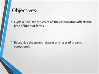 CARBON COMPOUNDS SCIENCE 9 | PPT