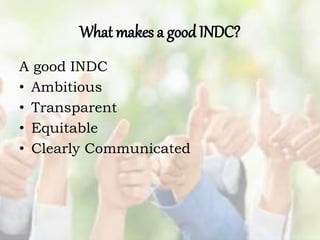 Carbon credits, indc and india | PPTX