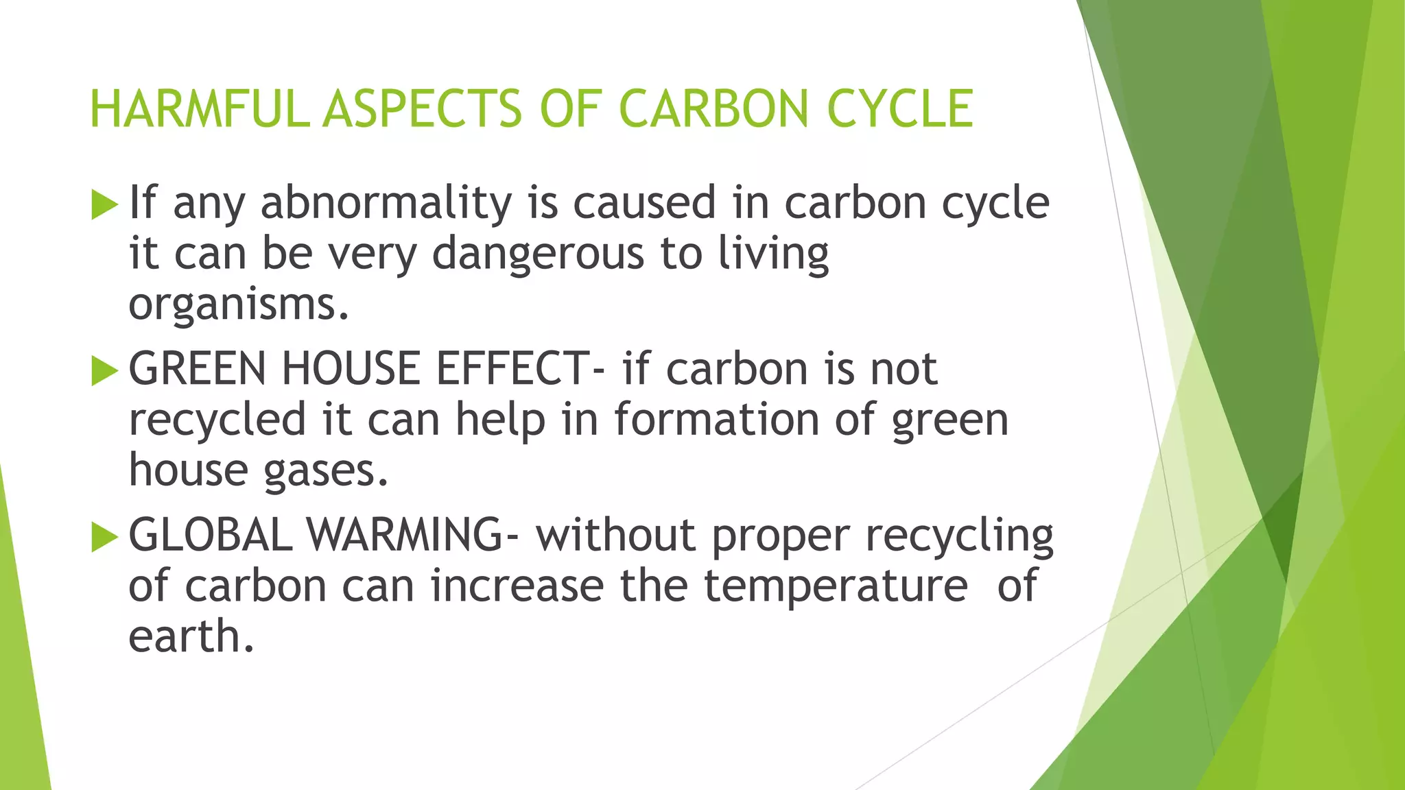 Carbon cycle ppt | PPTX