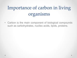 "Understanding the Carbon Cycle: Processes, Human Impacts, and ...