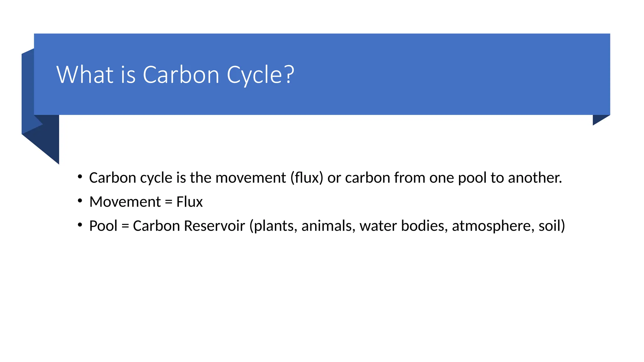 The Carbon Cycle Systems of Planet Earth | PPTX