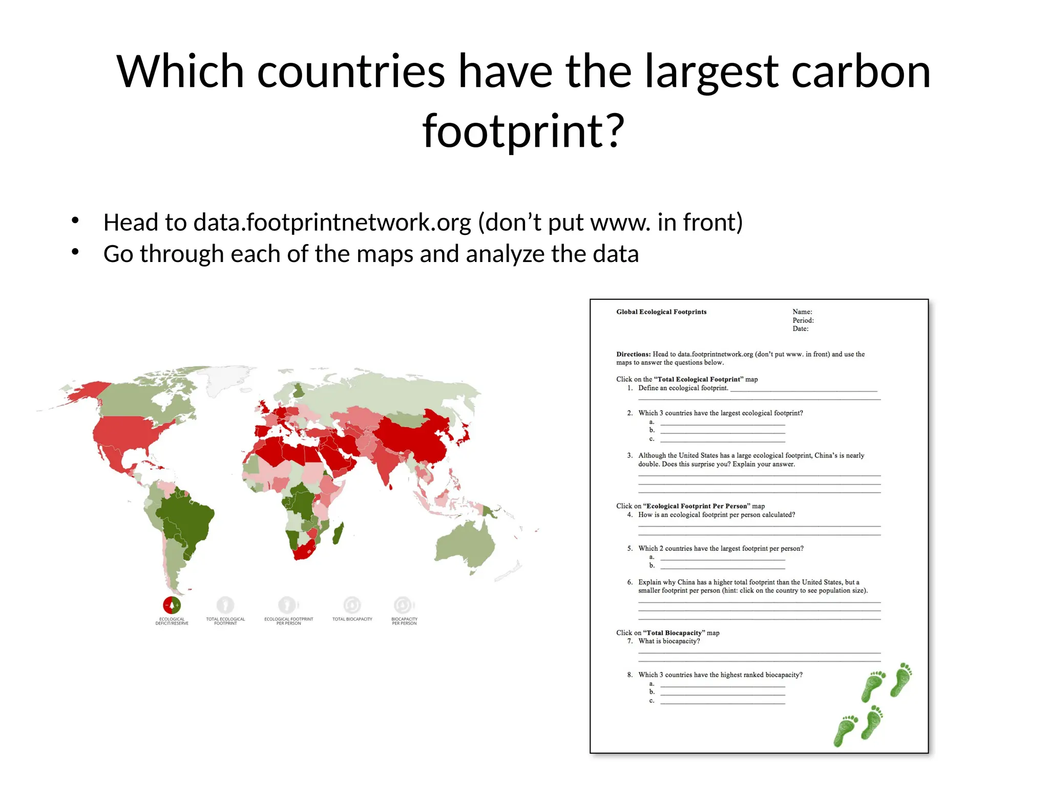 Carbon cycle and footprint - Basics of the carbon cycle and how to ...