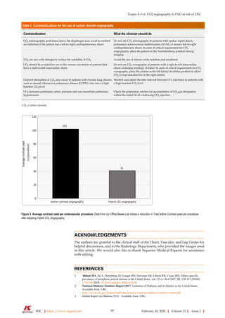 Carbon dioxide angiography | PDF