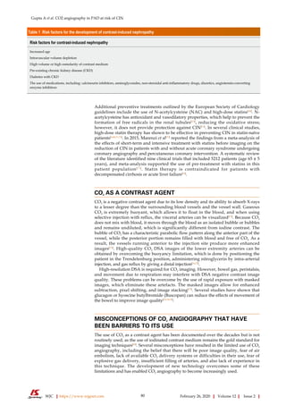 Carbon dioxide angiography | PDF