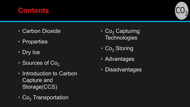 Carbon dioxide capturing technology | PPTX | Chemistry | Science