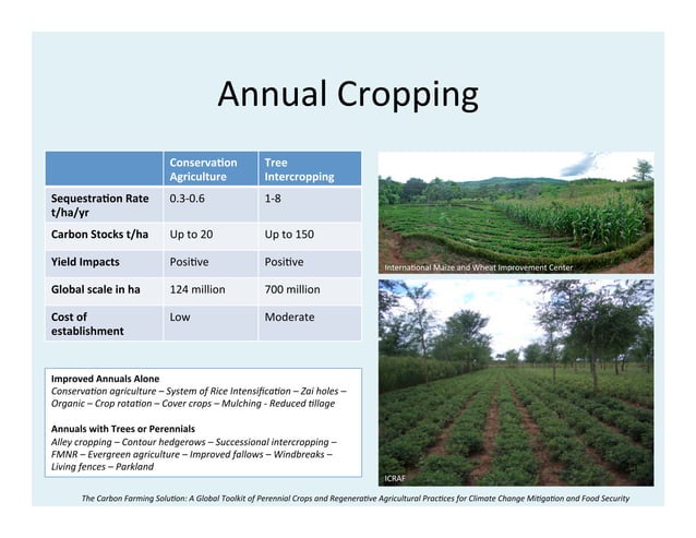 Carbon farming in the tropics and INDCs | PPT